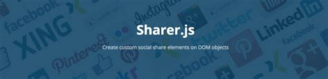 sharer js by ellisonleao