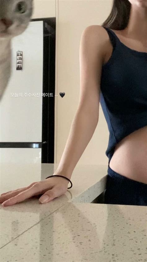 임신 28주~31주 주수사진 배 크기 임신 8개월 네이버 블로그