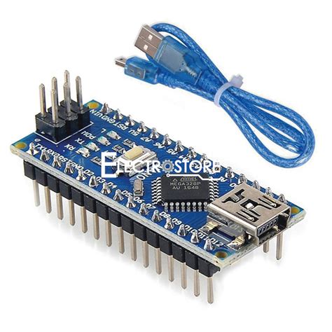 arduino nano v3 0 ftdi atmegas genÉricos cable usb electrostore