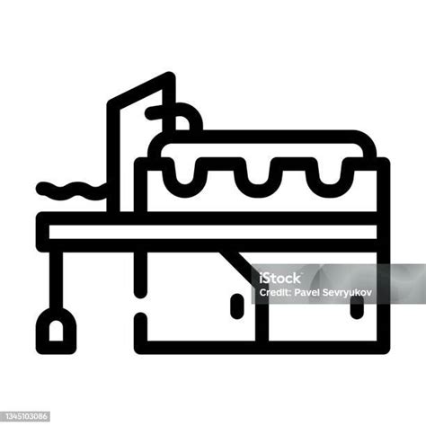 금속 생산 산업 장비 라인 아이콘 벡터 일러스트레이션 0명에 대한 스톡 벡터 아트 및 기타 이미지 0명 강철 건설 기계류 Istock