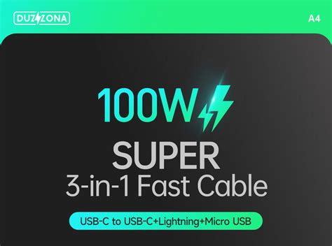 A Usb C To Usb C Lightning Micro Usb In Data Cable Charge Wireless Live Boundless