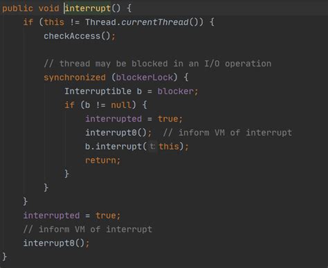 java线程睡眠中断 java线程中断的三种方法 csdn博客