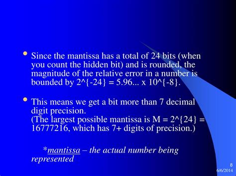 Ppt Floating Point Arithmetic Powerpoint Presentation Free Download