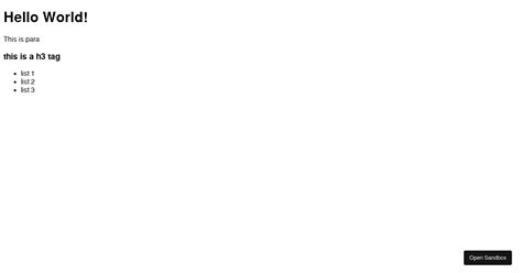 Jsx Code Challenge Forked Codesandbox