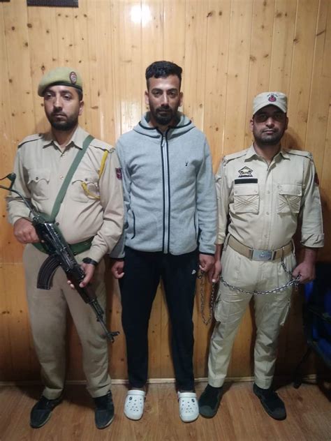 Police Books Notorious Drug Smuggler Under Pit Ndps Act In Baramulla