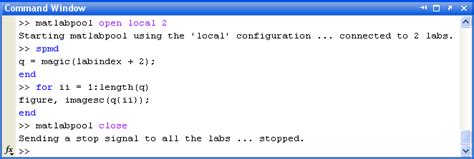 Perform A Simple Calculation In Parallel On Matlab Pool Matlab Also