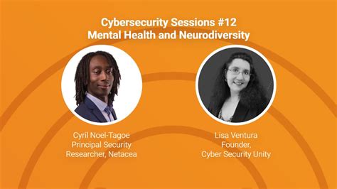 Paulina Cakalli On Linkedin Cybersecurity Sessions 12 Mental Health