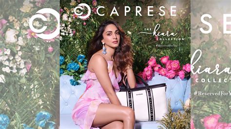 Kiara Advani Roped In As Caprese Handbags New Brand Ambassador 1
