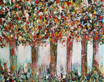 Tree Painting Etsy