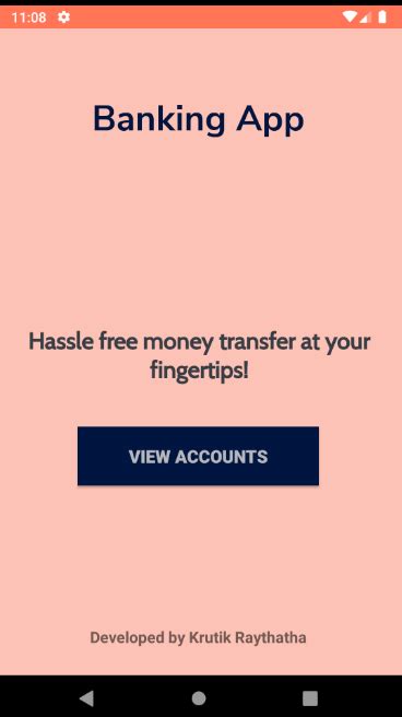 GitHub Krutik Ray BankingApp