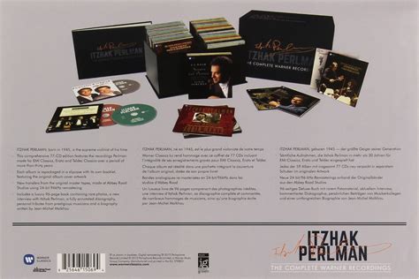 Itzhak Perlman The Complete Warner Recordings Cd Opus3a