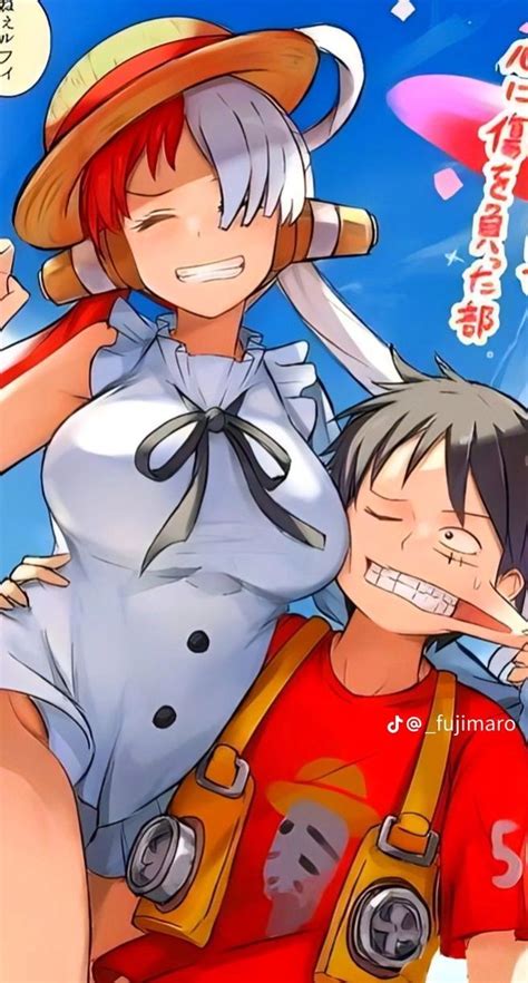 Two Anime Characters Posing One Piece Anime