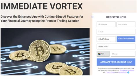 Immediate Vortex Trading Platform Facebook