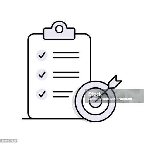 목표 설정 기호입니다 경력 계획 전문성 개발 목표 아이콘입니다 개인 성장 목표 작업 목표 설정 기호입니다 목표 달성 편집 가능한