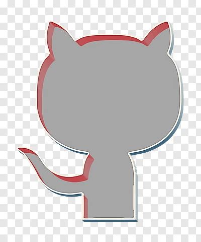 Stylized Cat Logo With Transparent Background Png Download Free Transparent Github