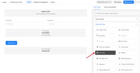 Dynamic Input Values In Form Steps Fluent Forms Wp Manage Ninja