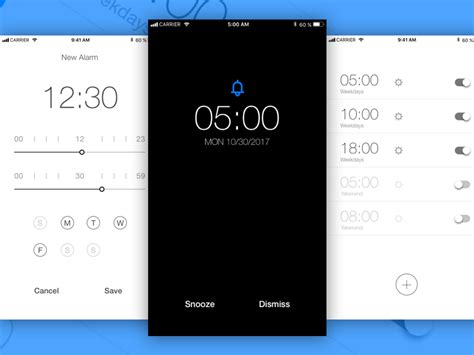 Ios 8 Minimal Alarm App Sketch Freebie Download Free Resource For