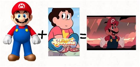 Super Mario Steven Universe By Nicholasblasi On Deviantart
