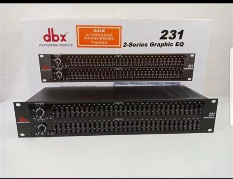 Equalizer Dbx 231 Arizsound