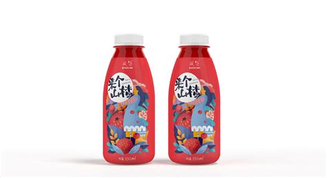 来个山楂 饮料包装设计 深圳黑马奔腾品牌包装设计公司
