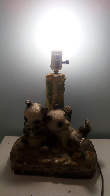 80s Pandas Lamp Antiques Board