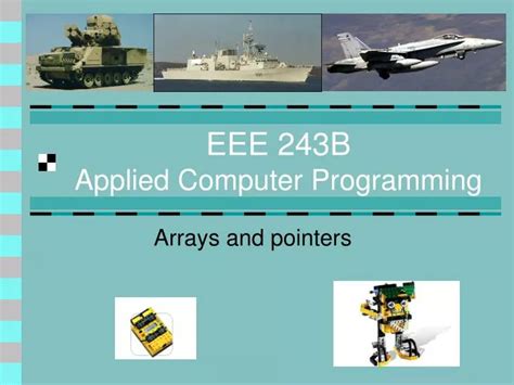 Ppt Arrays And Pointers Understanding The Relationship Powerpoint