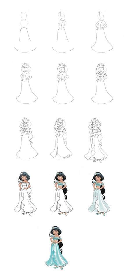 25 Facile Et Mignon Idées De Dessin Jasmine Comment Dessiner Jasmine