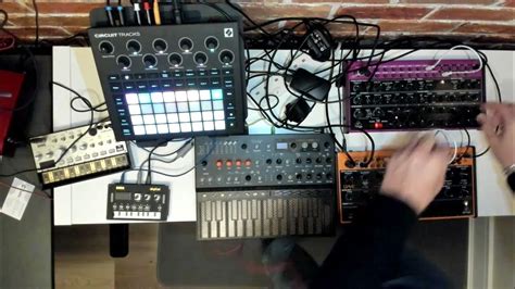 Behringer Edge And Crave Techno Duet Part 1 Youtube