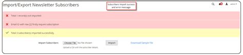 simplify email marketing magento 2 import newsletter subscribers