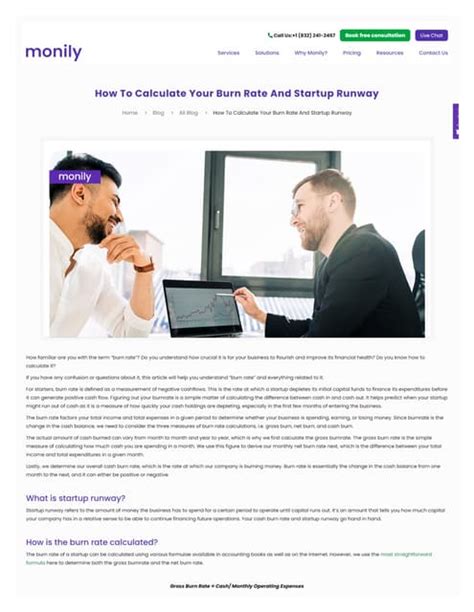 How To Calculate Your Burn Rate And Startup Runway Pdf