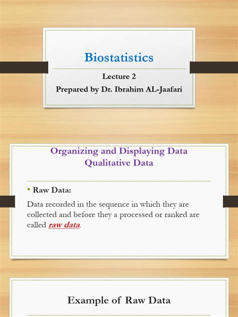 Biostatistics Lecture 2 1 Pdf Pie Chart Chart