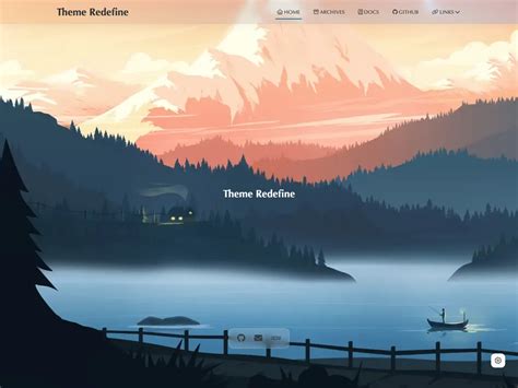 Hexo Theme Redefine By Evannotfound A Hexo Template Built At Lightspeed