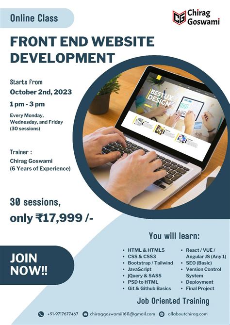 Chirag Goswami On Linkedin Joinnow Frontend Webdevelopment