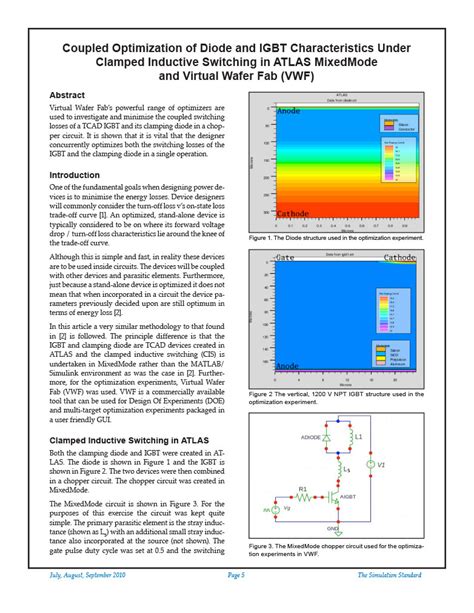 Coupled Optimization Of Diode And Igbt Characteristics Under Clamped Inductive Switching In