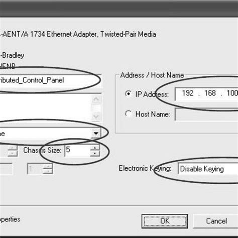 Ethernet IP Address Configuration Download Scientific Diagram