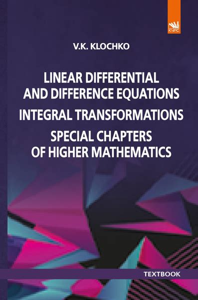 Linear Differential And Difference Equations Integral Transformations