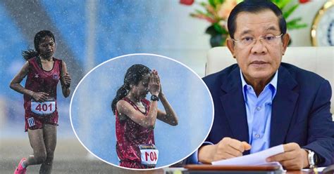 សម្តេចតេជោ ហ៊ុន សែន ឧបត្ថម្ភថវិកាចំនួន ១ម៉ឺនដុល្លារ ជូនកីឡាការិនី ប៊ូ សំណាង