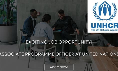 Exciting Unhcr Position Associate Programme Officer 2024 Vacancy