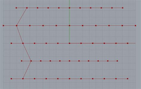 how do i connect corresponding points in all segments with a polyline