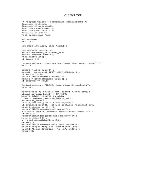 Socket Pdf Network Socket Internet Standards