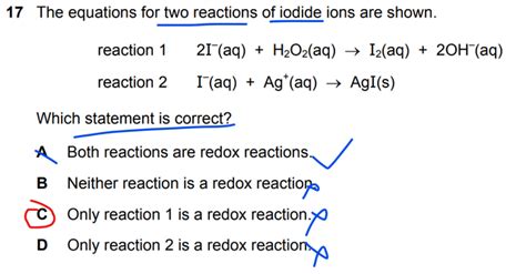0620 chemistry why is the answer c r igcse