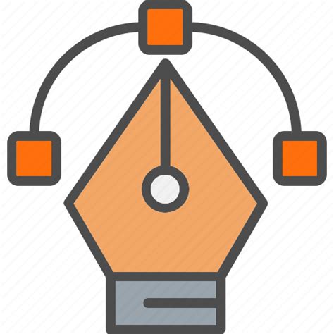 Bezier Design Illustration Pen Tool Photoshop Icon Download On Iconfinder