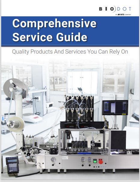 comprehensive service guide biodot