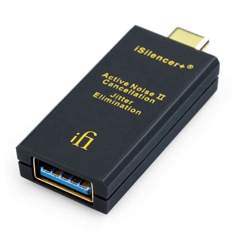 Ifi Isilencer Usb Noise Filter Usb C To Usb A At Gear4music