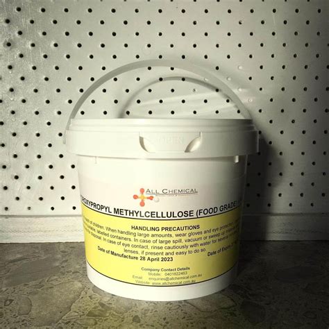 Hydroxypropyl Methyl Cellulose Food Grade E All Chemical