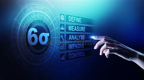 Six Sigma Lean Manufacturing Quality Control And Industrial Process