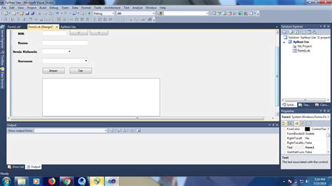 Program Sederhana Vb Net