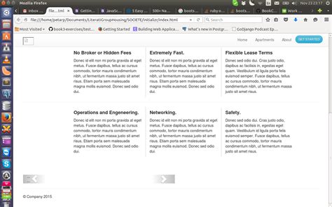 Javascript Bootstrap 3 Carousel Not Loaddisplaying Properly Stack