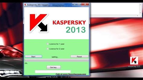 Kaspersky internet security 2013 activation code (activation key) - YouTube